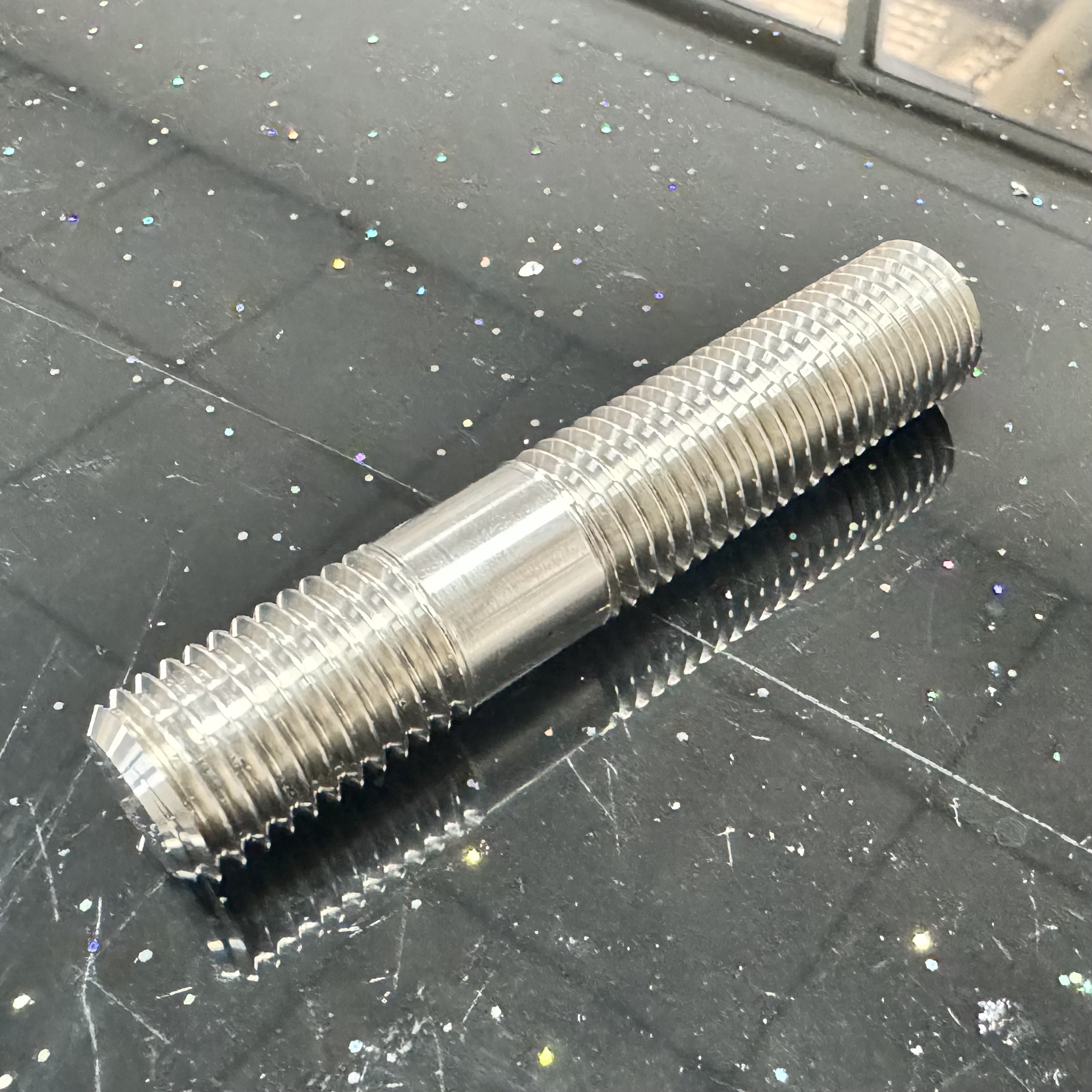 CNC machined steel bolts, stud bolts with slots - WESTSING ...